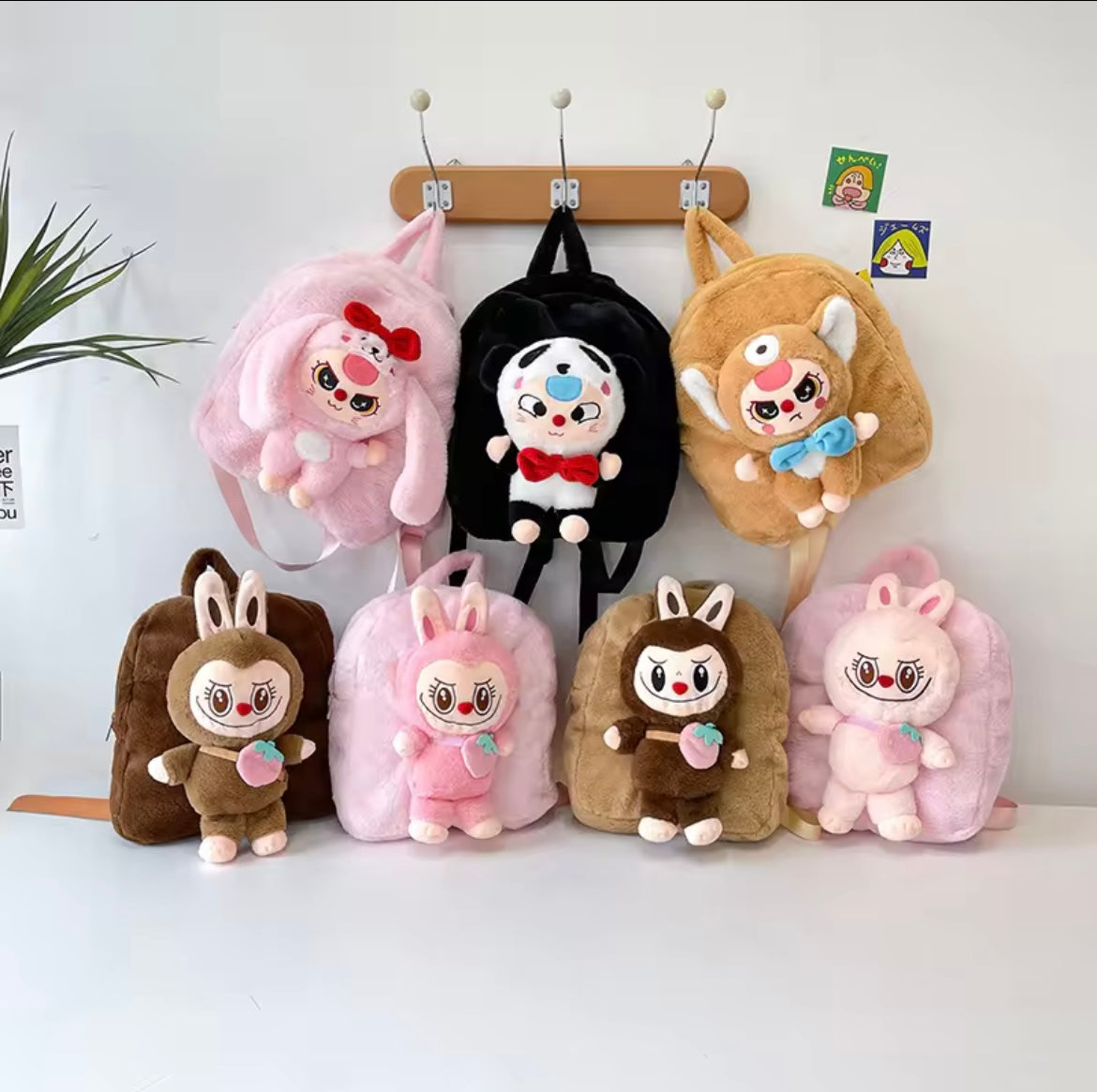 SnuggleBuds Plush Character Backpacks – Mango People