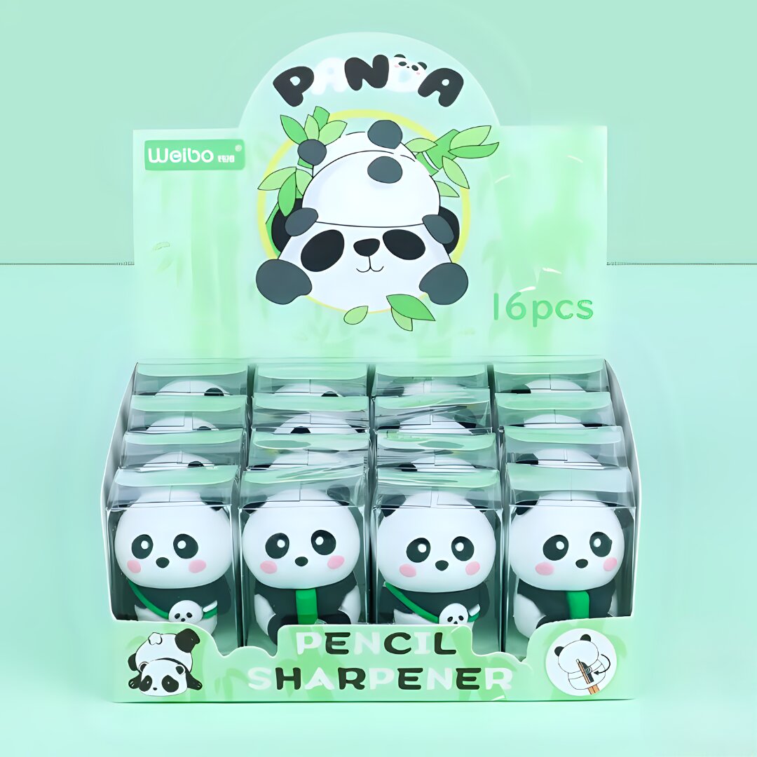 Adorable Mini Panda Shaped Mechanical Pencil Sharpener – Mango People