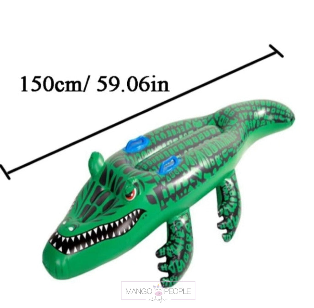 CROCODILE POOL INFLATABLE FLOAT – Mango People
