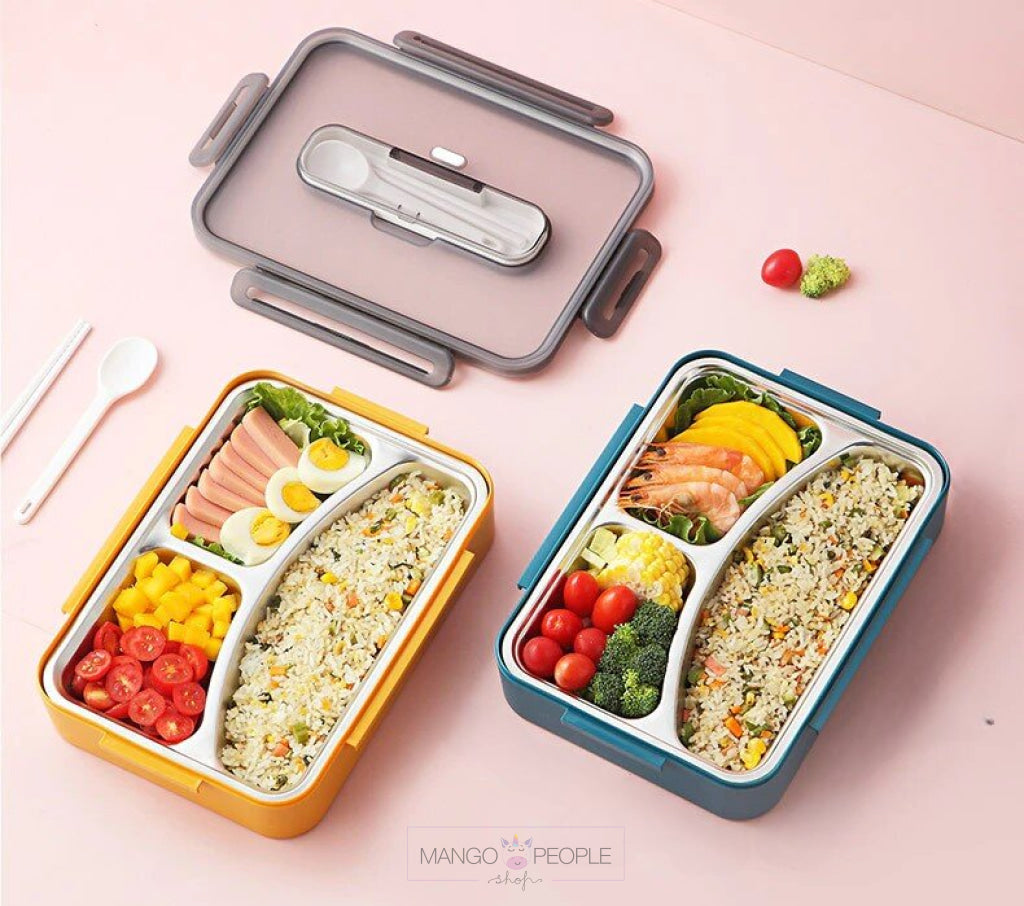 HUNGRY EXPRESS STAINLESS STEEL LUNCH BOX - 850ML – Mango People