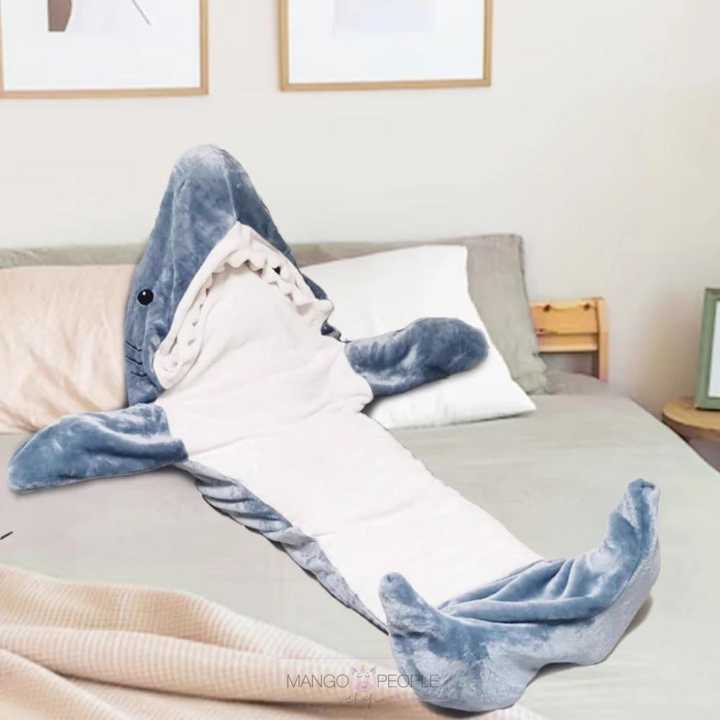 Sharky Hooded Blanket™ -Become A Shark – Mango People