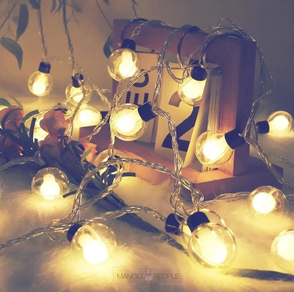 Transparent Bulb LED Lights – Mango People